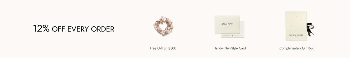 A One-of-a-Kind Valentine’s Gift | 12% Off Silk Pajamas – Not Just Pajama